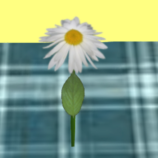 Second Life Marketplace - single white daisy