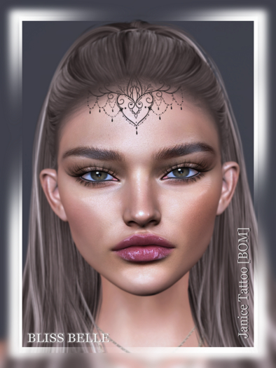 Second Life Marketplace - Bliss Belle Janice BOM Tattoo