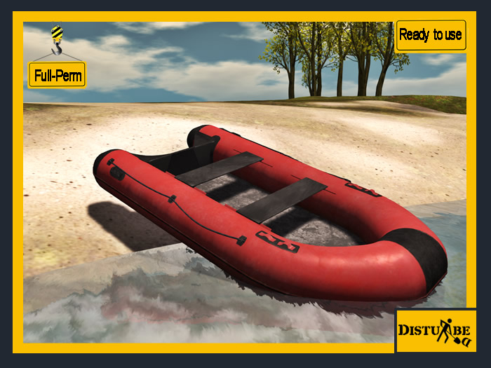 Second Life Marketplace - ::DisturbeD:: Summer Fun - Inflatable Dinghy ...