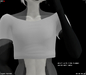 Second Life Marketplace - Found Footage - Loose Crop Tee (Reborn+Anatomy)