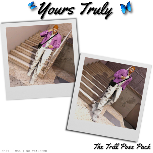 Second Life Marketplace - Yours Truly// The Trill Pose Pack