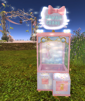 Second Life Marketplace - {Ribbons} Kawaii Crane - Crane Machine - RARE