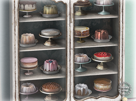 Second Life Marketplace - 8 ionic : Cake display