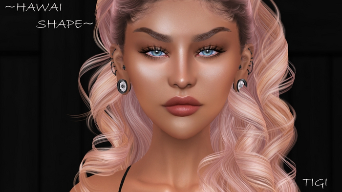 Second Life Marketplace - HAWAI SHAPE TIGI - Lelutka Siwa Head 3.1