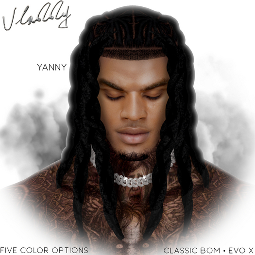 Second Life Marketplace - Vladdy // "Yanny" Dreadlocks (Fatpack) (EVO X ...