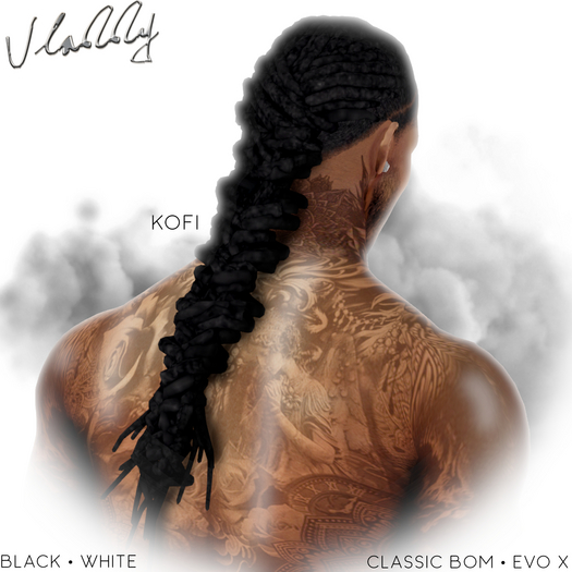 Second Life Marketplace - Vladdy // "Kofi" Dreadlocks