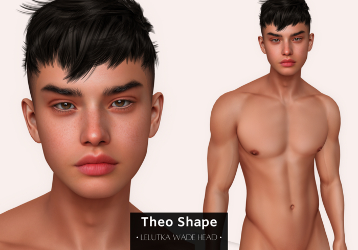 Second Life Marketplace - ⏩ [Stanley] Theo Shape Wade - Lelutka Wade ...