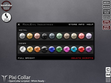 Second Life Marketplace - **RE** Pixi Kitty Collar RLV - OpenCollar ...