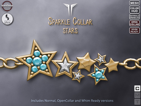Second Life Marketplace - **RE** Sparkle Stars Collar - OpenCollar ...