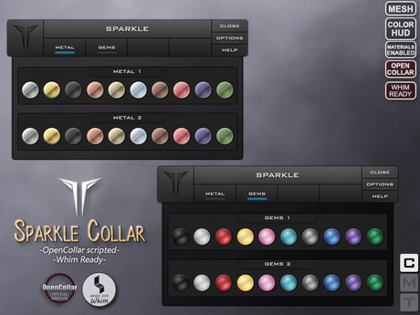Second Life Marketplace - **RE** Sparkle Stars Collar - OpenCollar ...