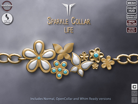 Second Life Marketplace - **RE** Sparkle Life Collar - OpenCollar ...