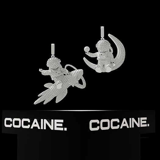 Second Life Marketplace - COCAINE. ASTRONAUT CHAIN FATPACK