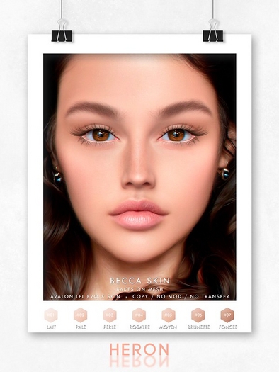 Second Life Marketplace - *Heron - Becca - FATPACK - (LeLUTKA EVO X ...