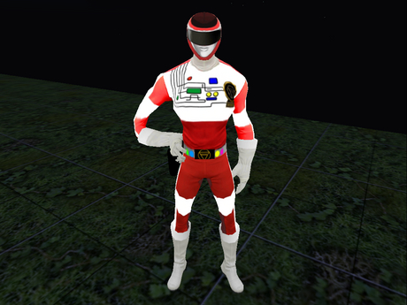 Second Life Marketplace - power rangers bioman red
