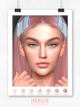 Second Life Marketplace - *Heron - Megan - 05/Moyen - (LeLUTKA EVO X ...