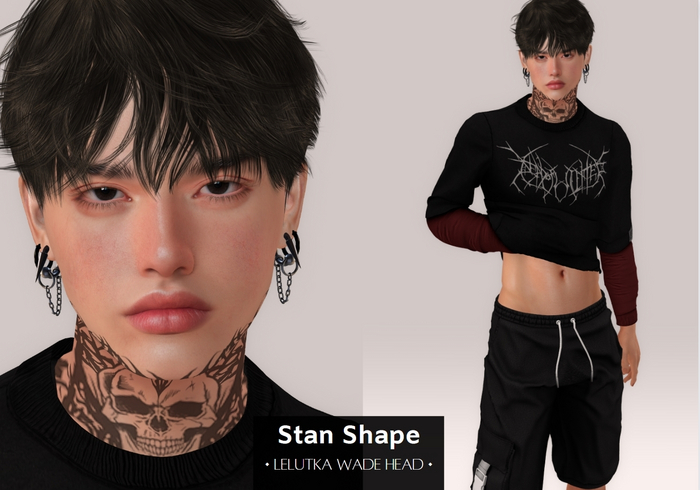 Second Life Marketplace - ⏩ [Stanley] Stan Shape Wade - Lelutka Wade ...