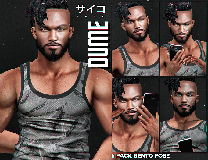 Second Life Marketplace - PSYCHO POSE - 5 POSE BENTO - DUME