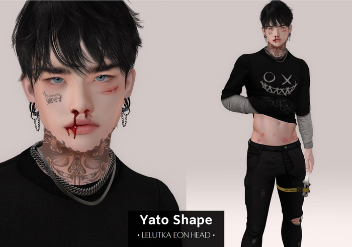 Second Life Marketplace - ⏩ [Stanley] Yato Shape Eon - Lelutka Eon Head EvoX