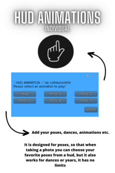 Second Life Marketplace - :::HUD ANIMATION :::INDIVIDUAL ADD