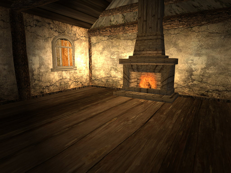 Second Life Marketplace - [ Moria'Theron ] LOW PRIM - Medieval Cottage ...