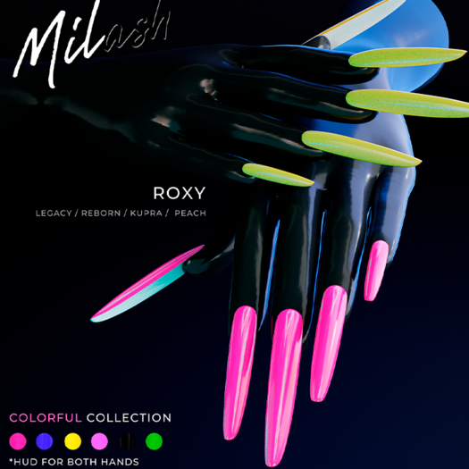 Second Life Marketplace - Milash : Roxy Colorful Collection