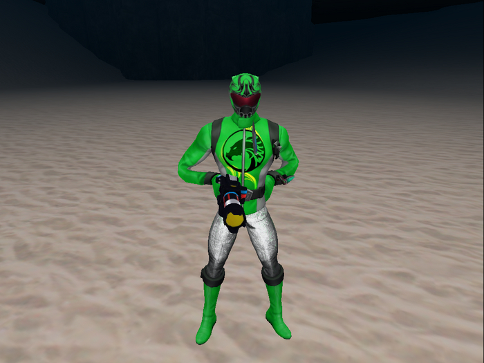 Second Life Marketplace - power rangers kamen rider green 3