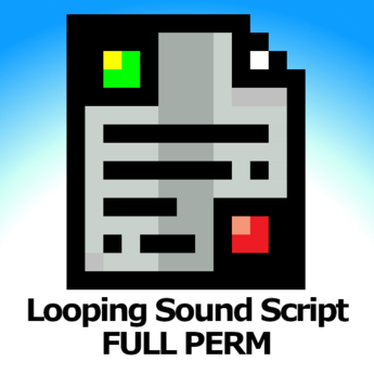 Second Life Marketplace - Looping Sound Script - w/ cut off distance