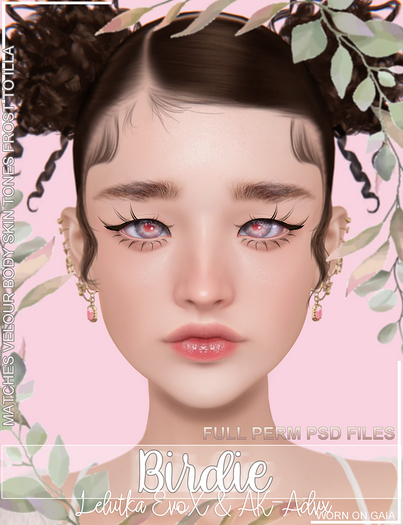 Second Life Marketplace - KOWAI Birdie Skin PSD Template Pack