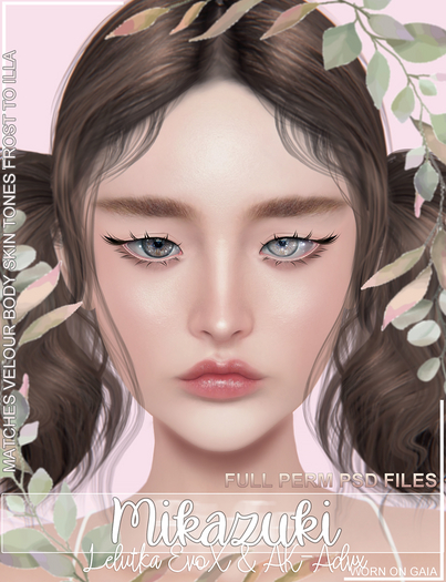 Second Life Marketplace - KOWAI Mikazuki Skin Template Pack