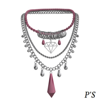 Second Life Marketplace - ::FF:: Necklace Diamond PINK