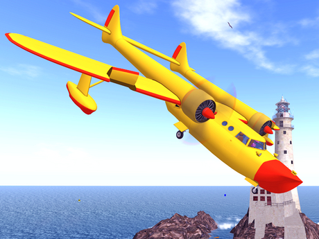 Second Life Marketplace - Yellow and Orange Paint for Conwing L-16
