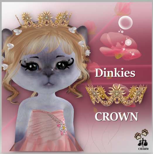 Second Life Marketplace - !!!CHARM Dinkies CROWN