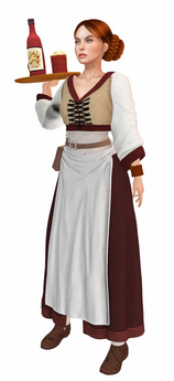 Second Life Marketplace - [NF] - Female Medieval Outfit - [Tavern ...
