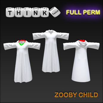 Second Life Marketplace - DEMO-TT-ZC44-HARRY POTTER DRESS ZOOBY CHILD