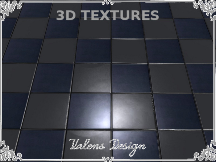 Second Life Marketplace - NEW 3D TEXTURES Cement Dark gray and black ...