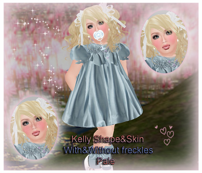 Second Life Marketplace - Kelly Shape&2SkinsPale (kid shape)
