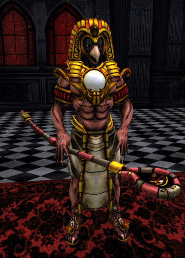 Second Life Marketplace - Full Perm Egyptian God Ra male mesh avatar