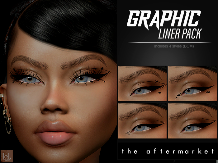 Second Life Marketplace - TAM. Graphic Liner Pack EVOX