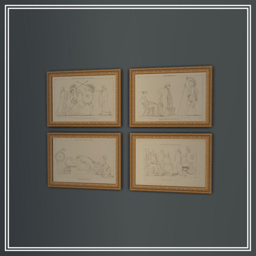Second Life Marketplace - John Flaxman Illiad engravings Second Life Marketplace - John Flaxman Illiad engravings