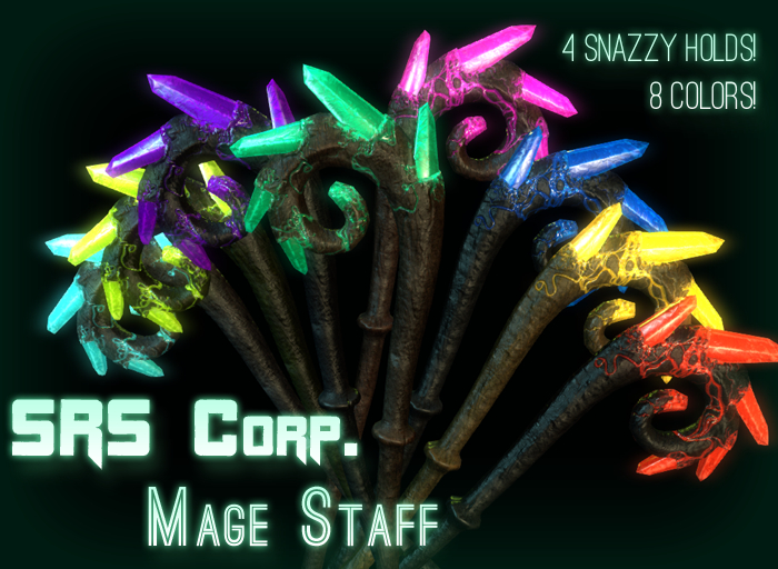Second Life Marketplace - Srs Corp. Mage Staff