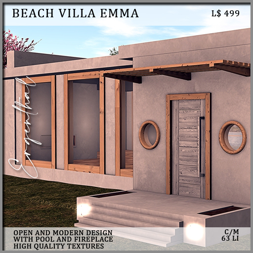 Second Life Marketplace - Ergenthal - Beach House Emma