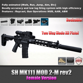 Second Life Marketplace - SH MK111 MOD 2-M rev2 (Female Version)