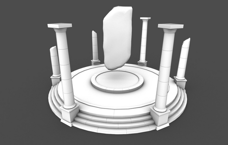 Second Life Marketplace - .::QUTWORLD Rune Stone Platform::.FP
