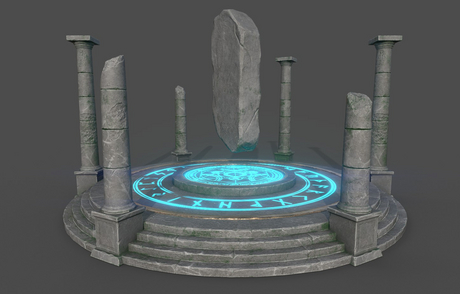 Second Life Marketplace - .::QUTWORLD Rune Stone Platform::.FP