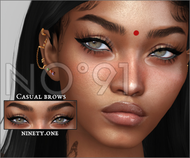 Second Life Marketplace - No.91 - Casual brows #001. EvoX