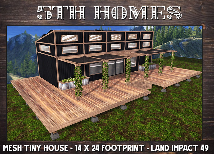 Second Life Marketplace - 5TH~ Mesh Tiny House 01 - 2023