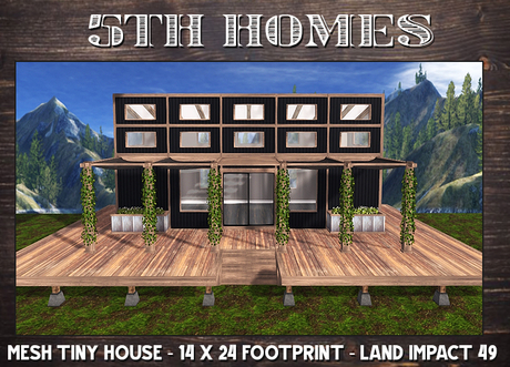 Second Life Marketplace - 5TH~ Mesh Tiny House 01 - 2023
