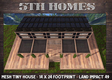 Second Life Marketplace - 5TH~ Mesh Tiny House 01 - 2023