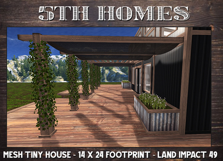 Second Life Marketplace - 5TH~ Mesh Tiny House 01 - 2023