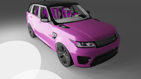 Second Life Marketplace - (GMR) 2015 RANGE ROVER SVR (pinky)